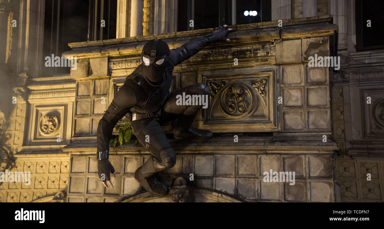 Tom holland spider man far from home hi-res stock photography and ...