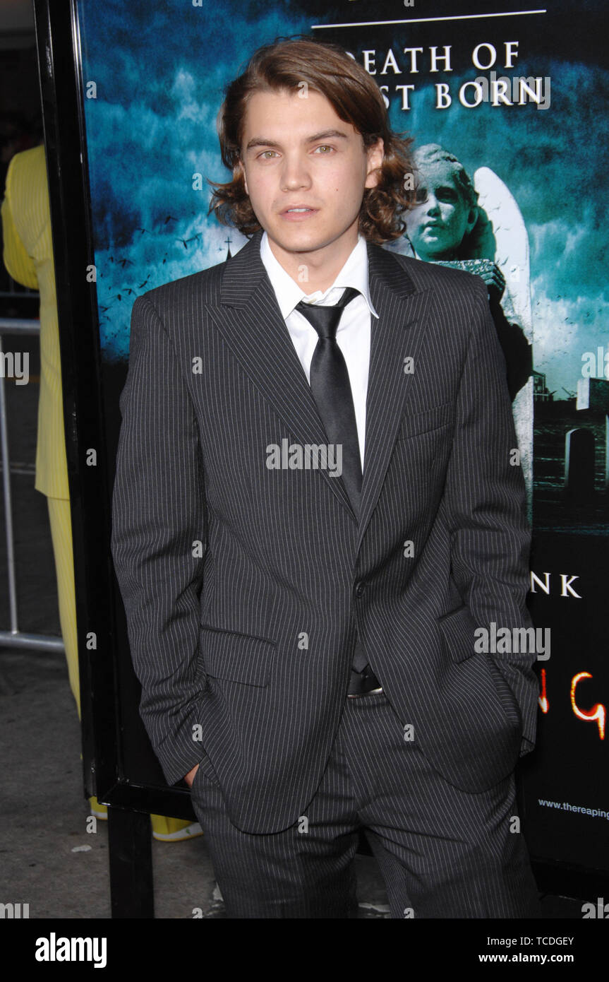LOS ANGELES, CA. March 29, 2007: Emile Hirsch at the Los Angeles ...