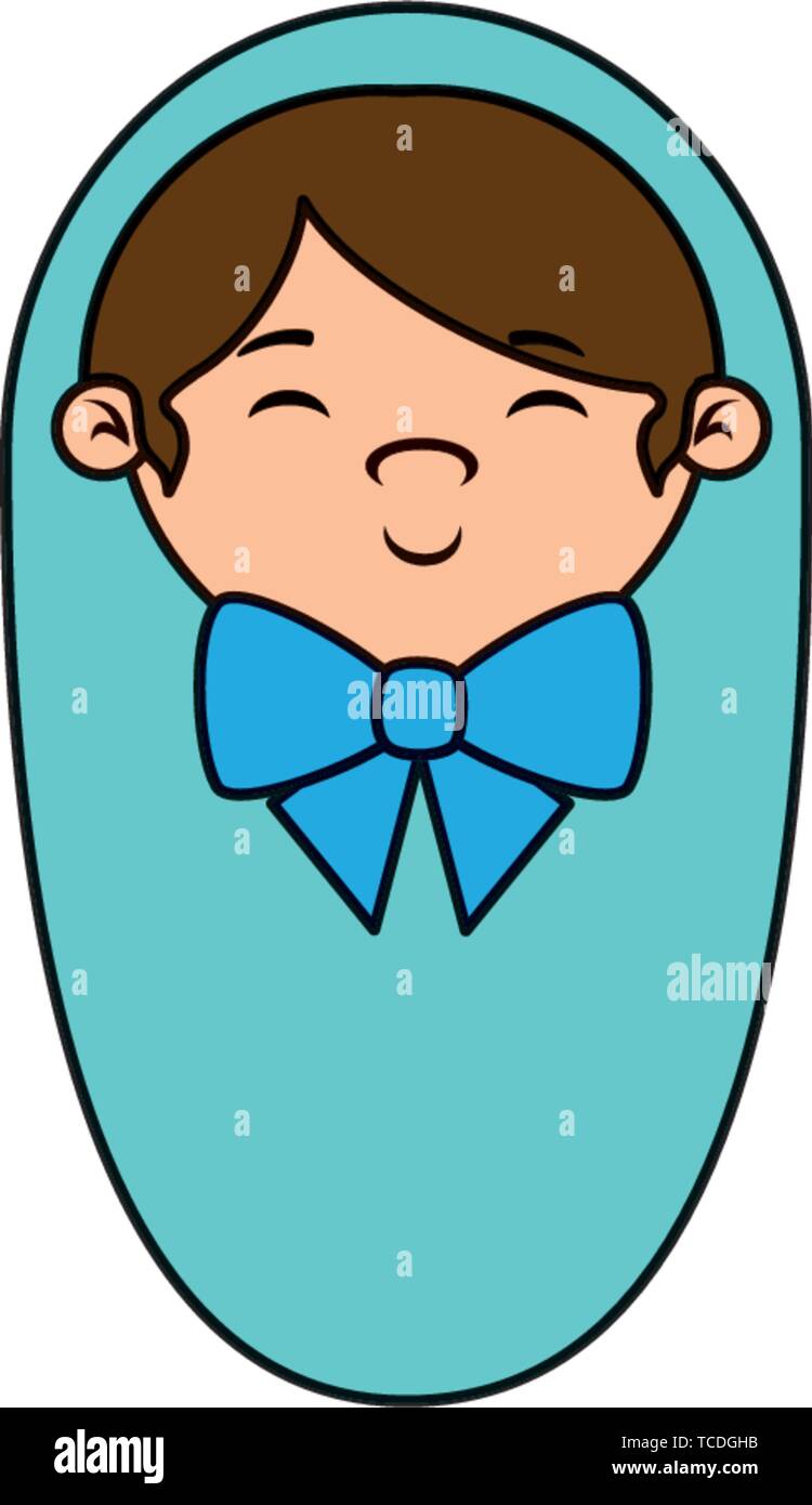 cute little boy baby icon Stock Vector Image & Art - Alamy