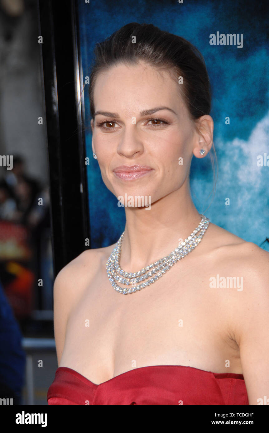 LOS ANGELES, CA. March 29, 2007: Hilary Swank at the Los Angeles ...