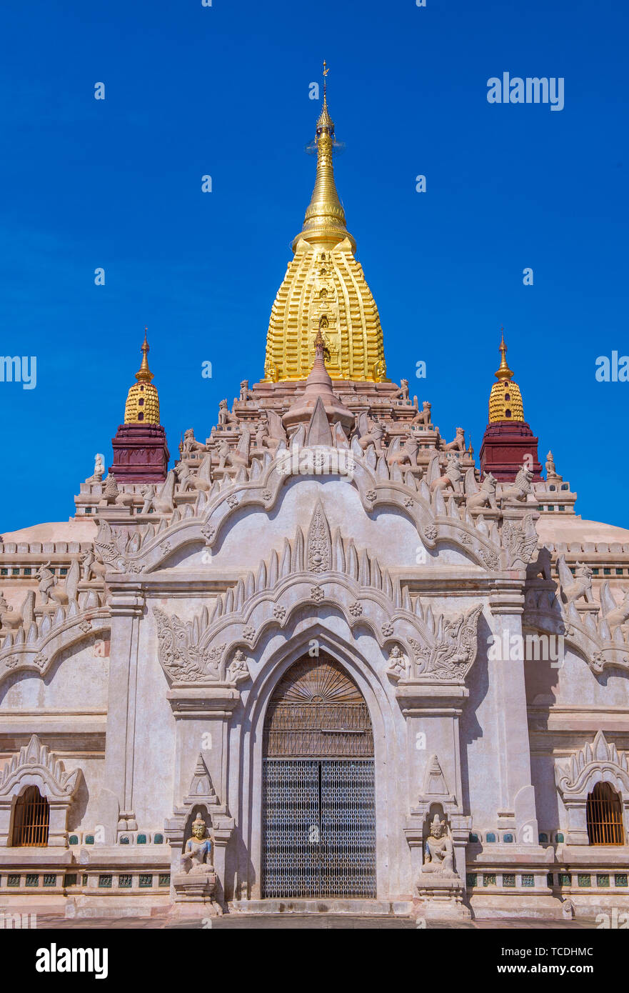 The Ananda Temple in Bagan Myanmar Stock Photo - Alamy