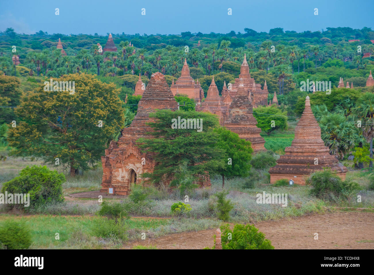 The Temples of bagan in Myanmar Stock Photo - Alamy