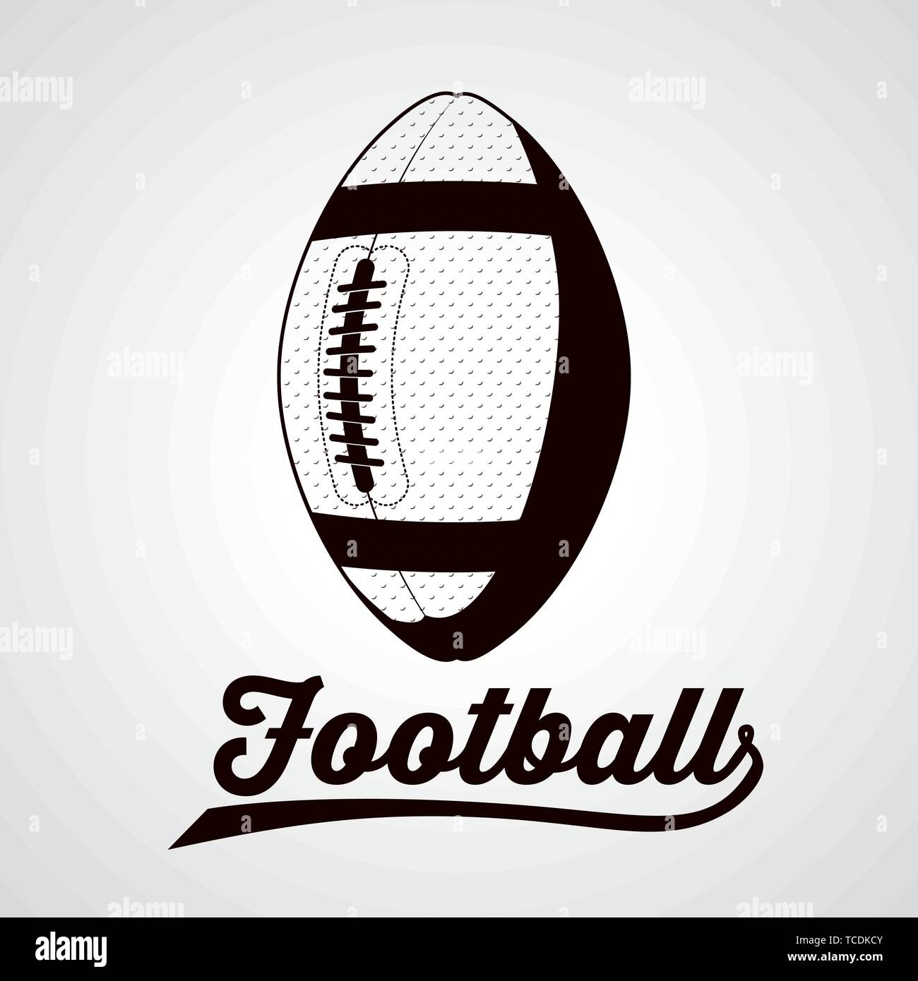 american football design vector illustration Stock Vector Image & Art ...
