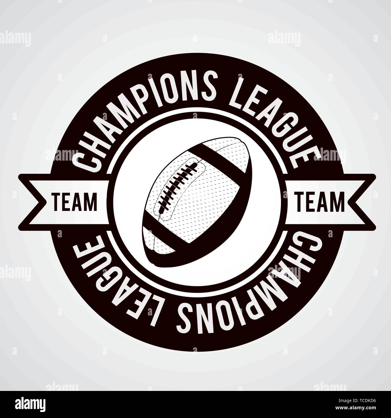 american football design vector illustration Stock Vector Image & Art ...