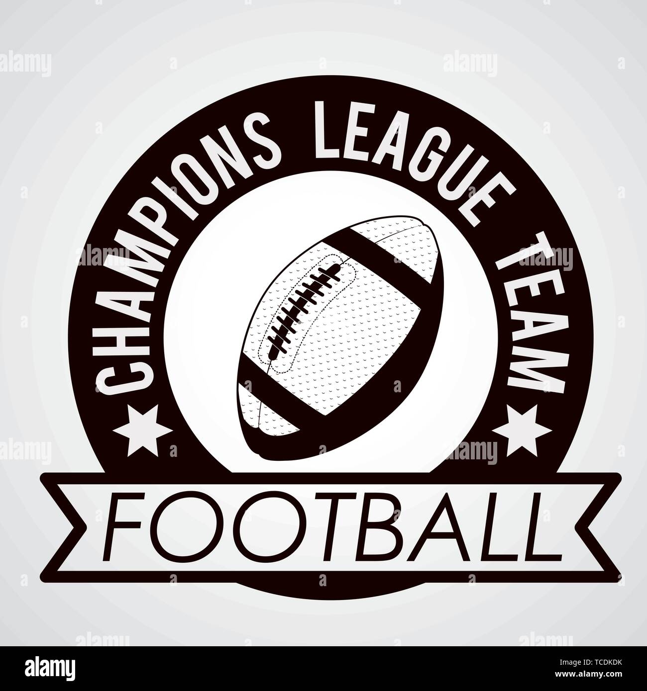 american football design vector illustration Stock Vector Image & Art ...