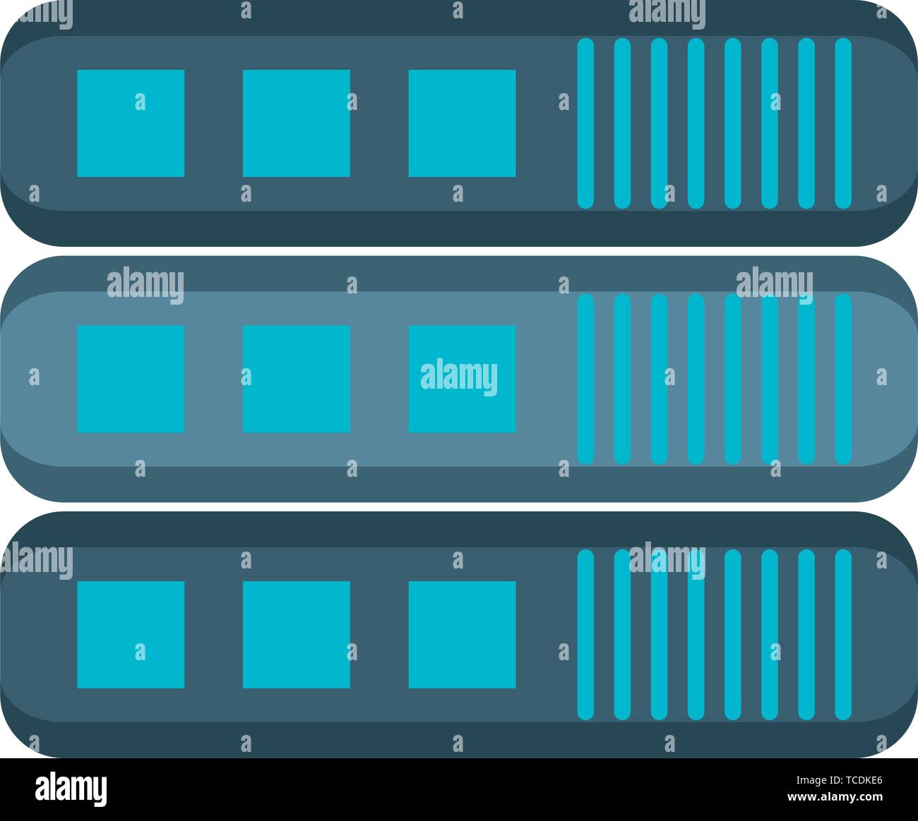 Database server technology symbol isolated Stock Vector Image & Art - Alamy