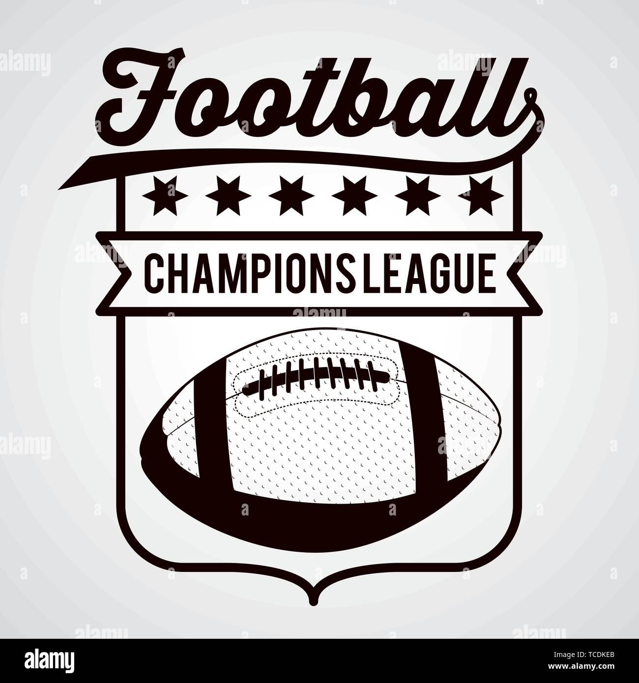 american football design vector illustration Stock Vector Image & Art ...