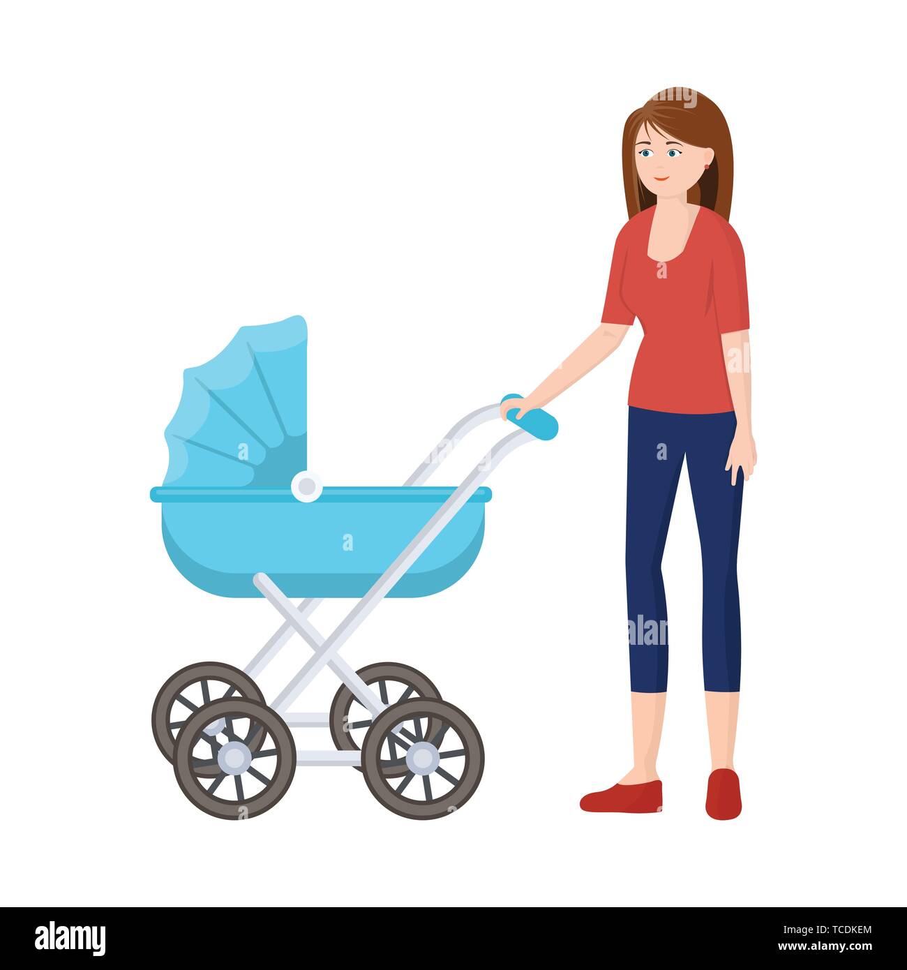 girl,woman,caress,cot,cradle,pushchair,family,people,character,avatar ...