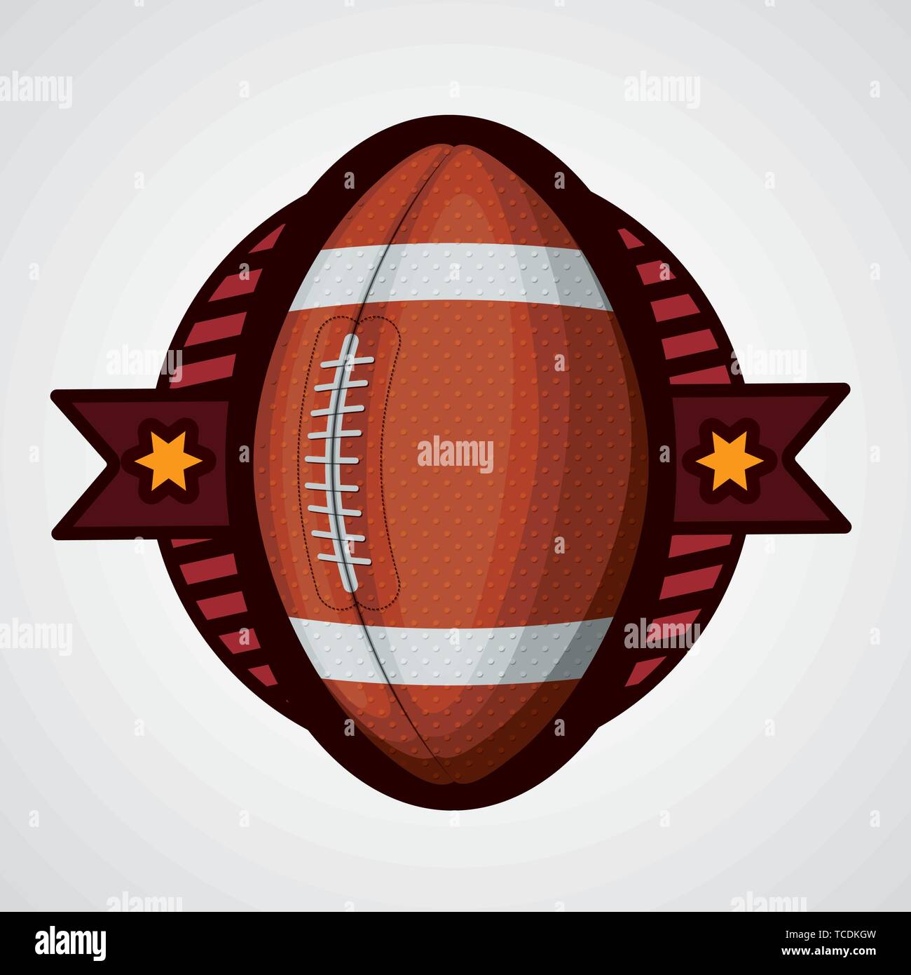 american football design vector illustration Stock Vector Image & Art ...