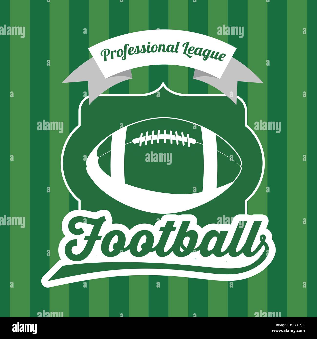 american football design vector illustration Stock Vector Image & Art ...