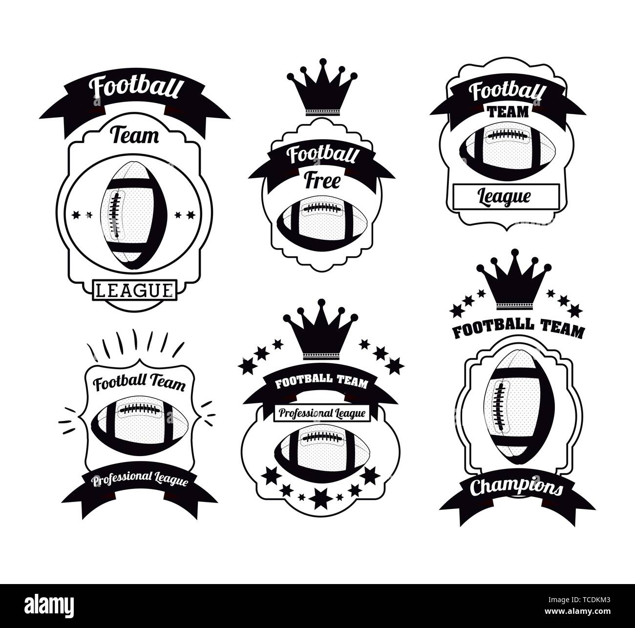 american football design vector illustration Stock Vector Image & Art ...