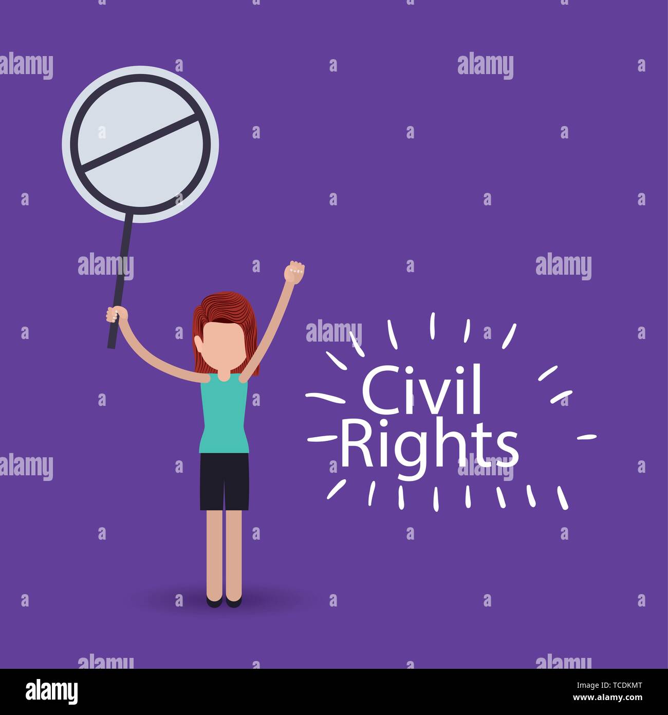 civil rights design vector illustration Stock Vector Image & Art - Alamy