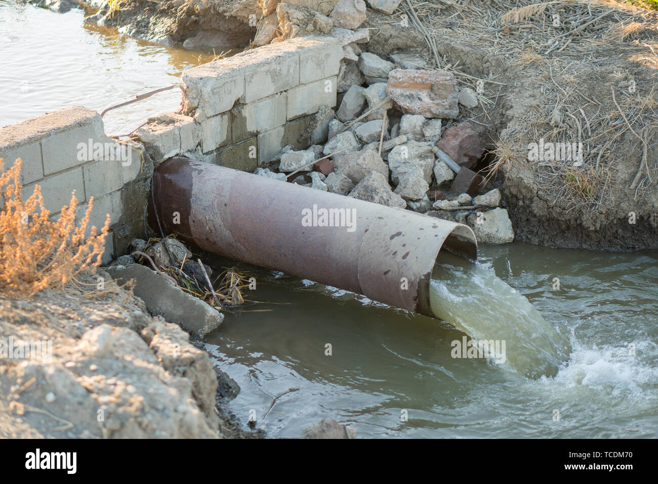 Agricultural drainage pipe hi-res stock photography and images - Alamy