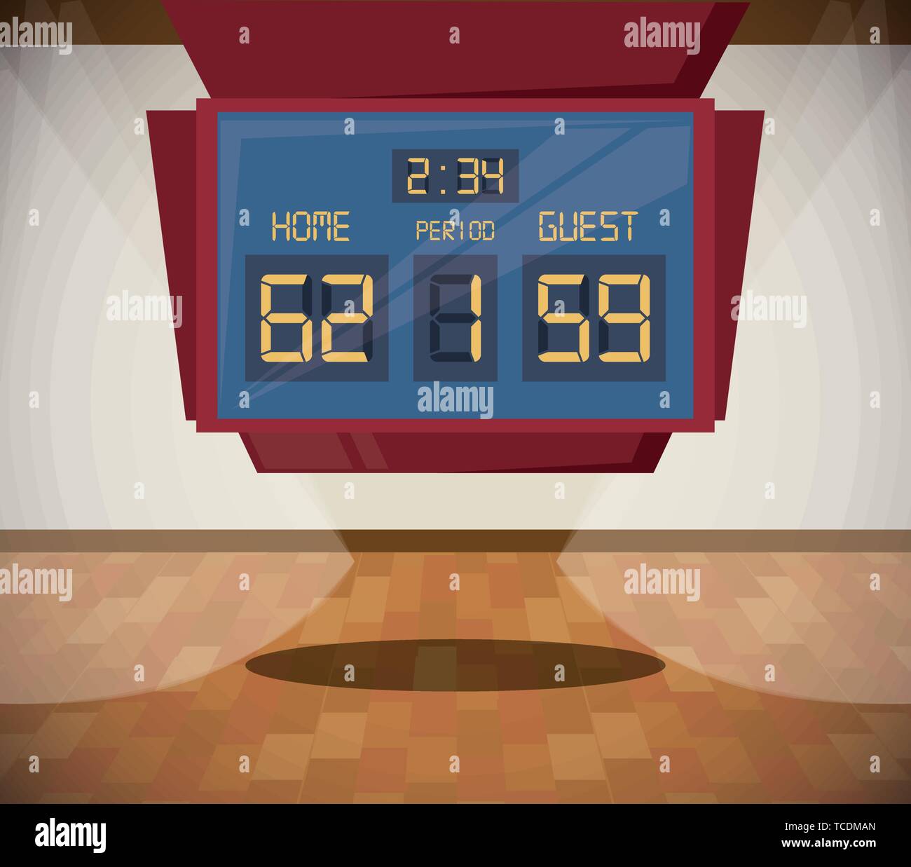 Scoring table Stock Vector Images - Alamy