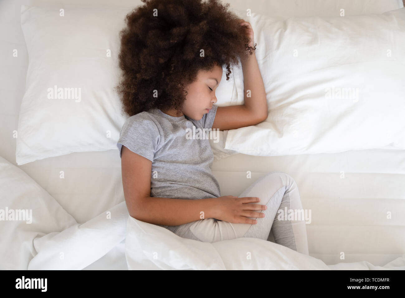 African american child bed sleeping hi-res stock photography and images ...