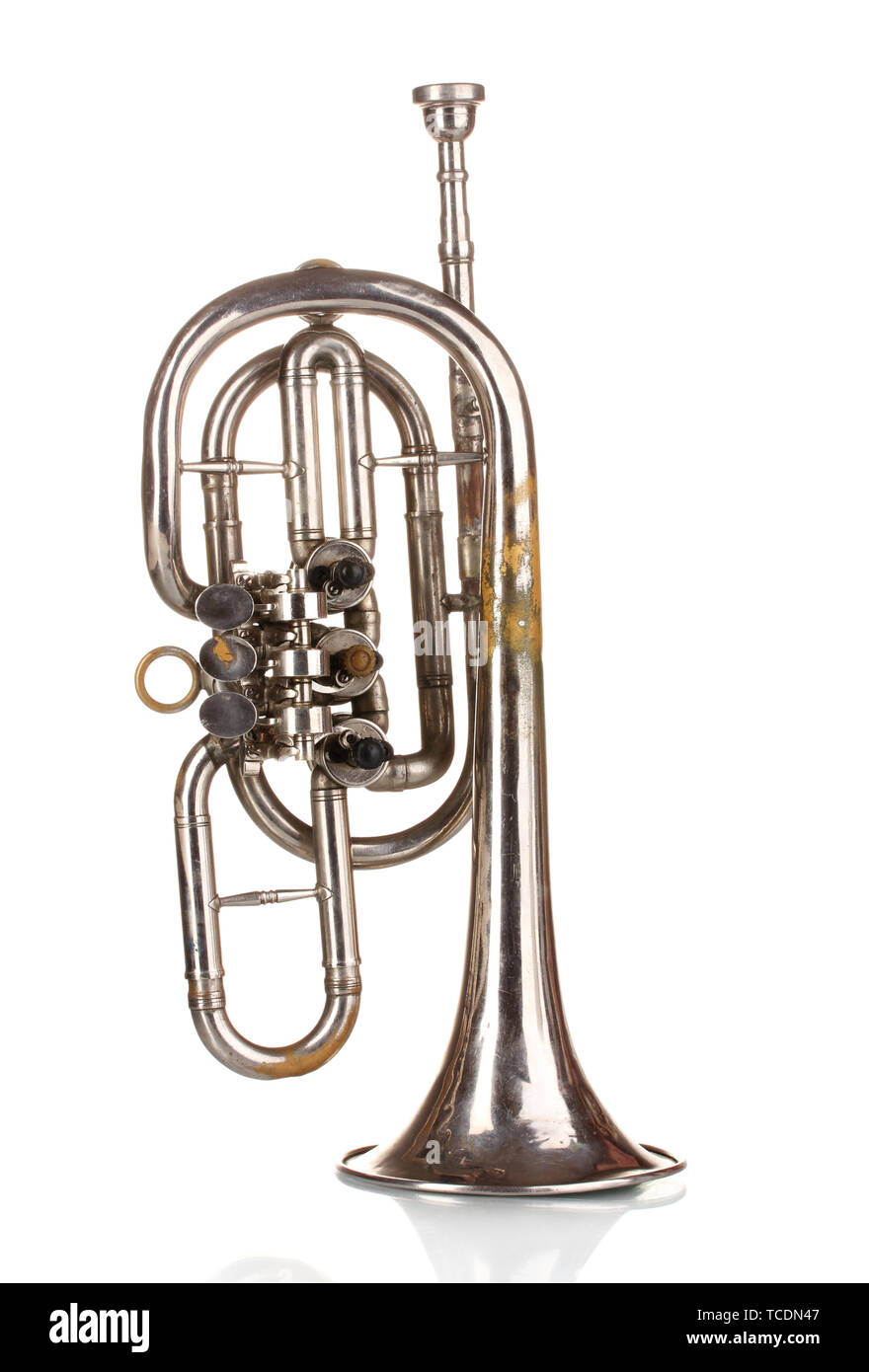 Old trumpet Cut Out Stock Images & Pictures - Alamy