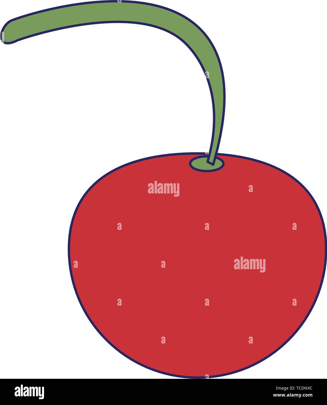 delicious cherry icon cartoon isolated Stock Vector Image & Art - Alamy
