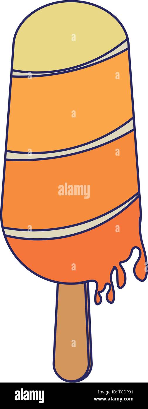 ice lolly popsicle icon cartoon Stock Vector Image & Art - Alamy