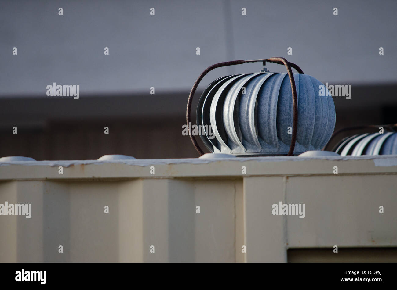 Roof ventilation turbine Stock Photo - Alamy