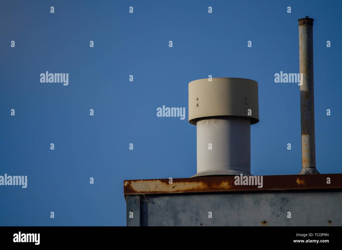Roof ventilation stack Stock Photo - Alamy