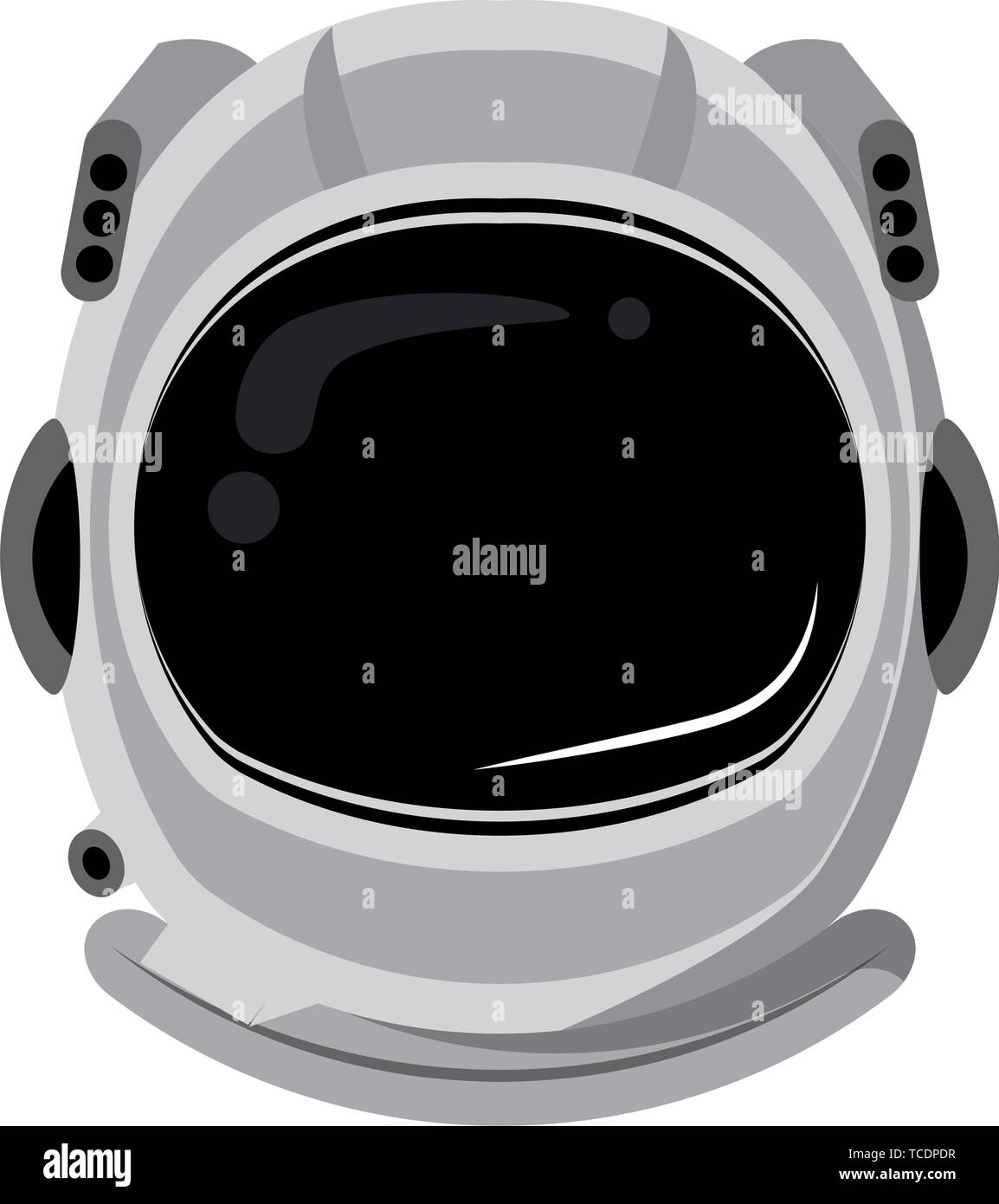 Astronaut helmet equipment cartoon isolated Stock Vector Image & Art ...