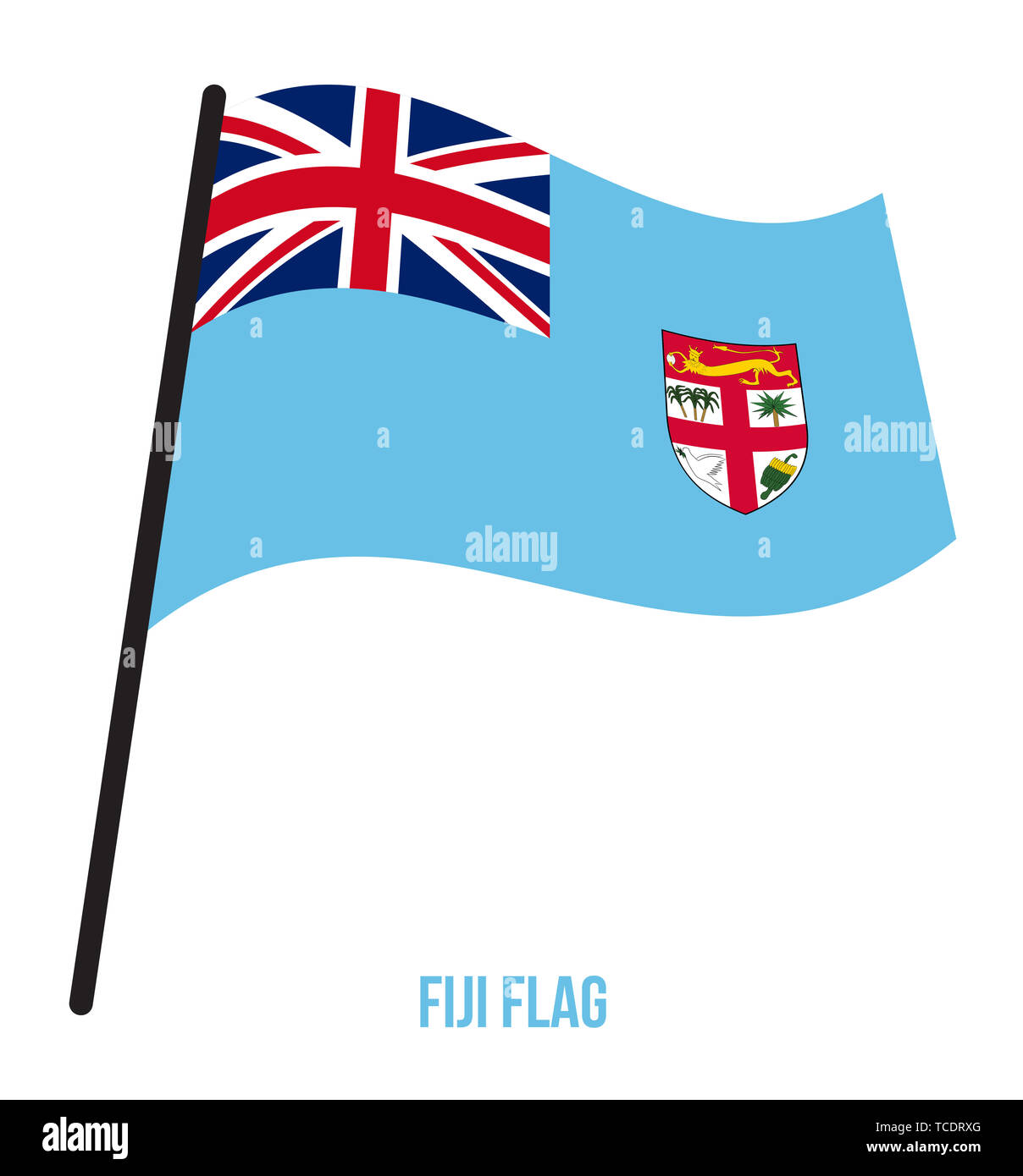 Fiji flag hi-res stock photography and images - Alamy