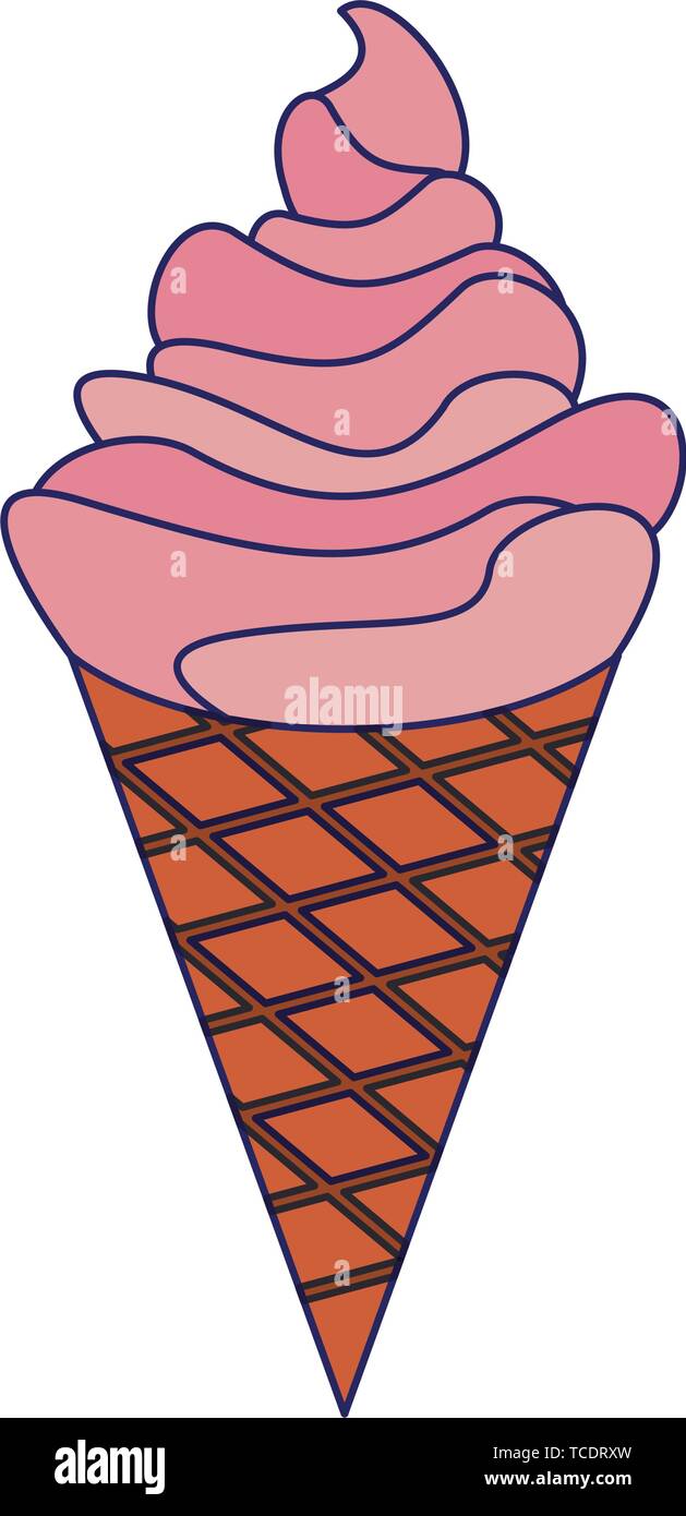ice cream icon cartoon isolated Stock Vector Image & Art - Alamy