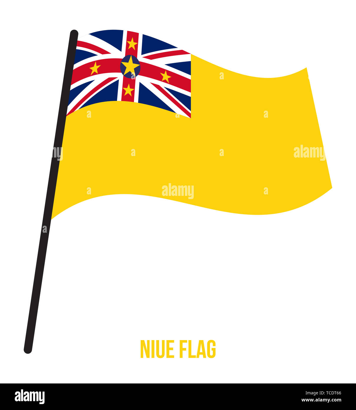 Niue flag hi-res stock photography and images - Alamy