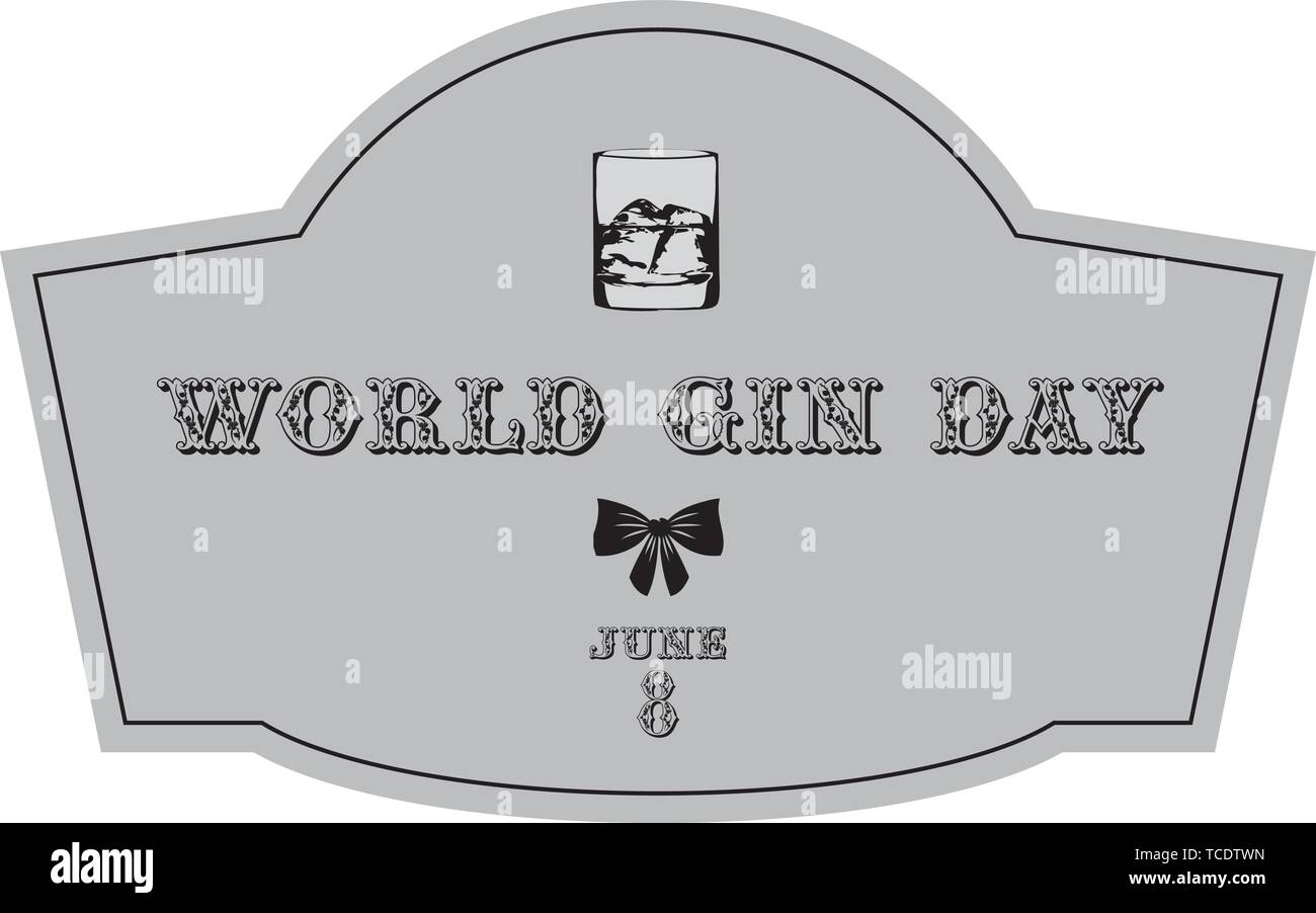 World gin day Stock Vector Images - Alamy
