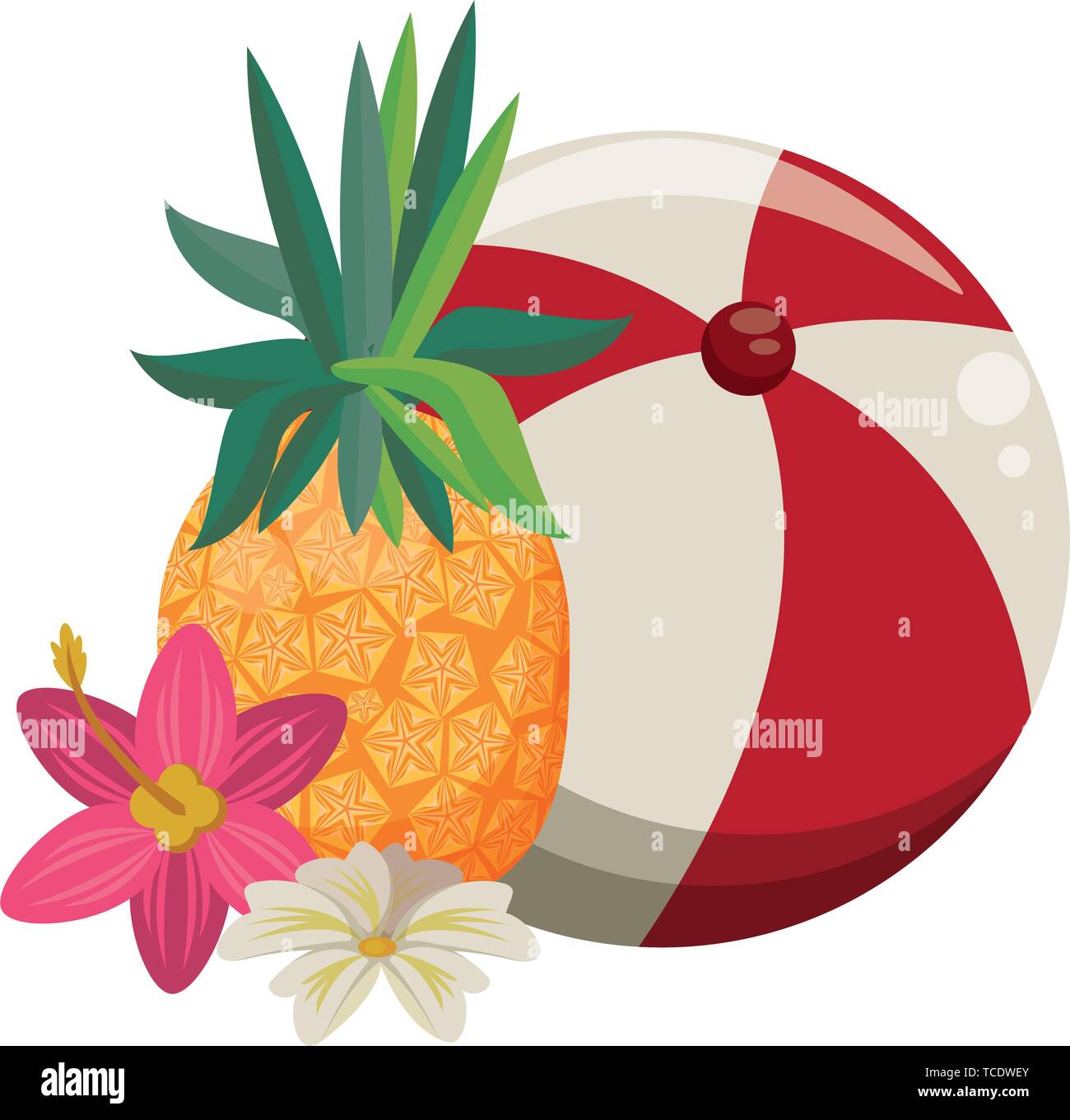 summer beach and vacation cartoons Stock Vector Image & Art - Alamy