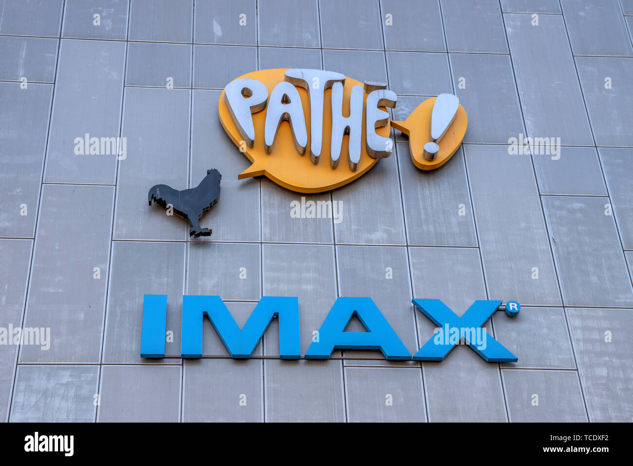 Sign pathe city theater hi-res stock photography and images - Alamy