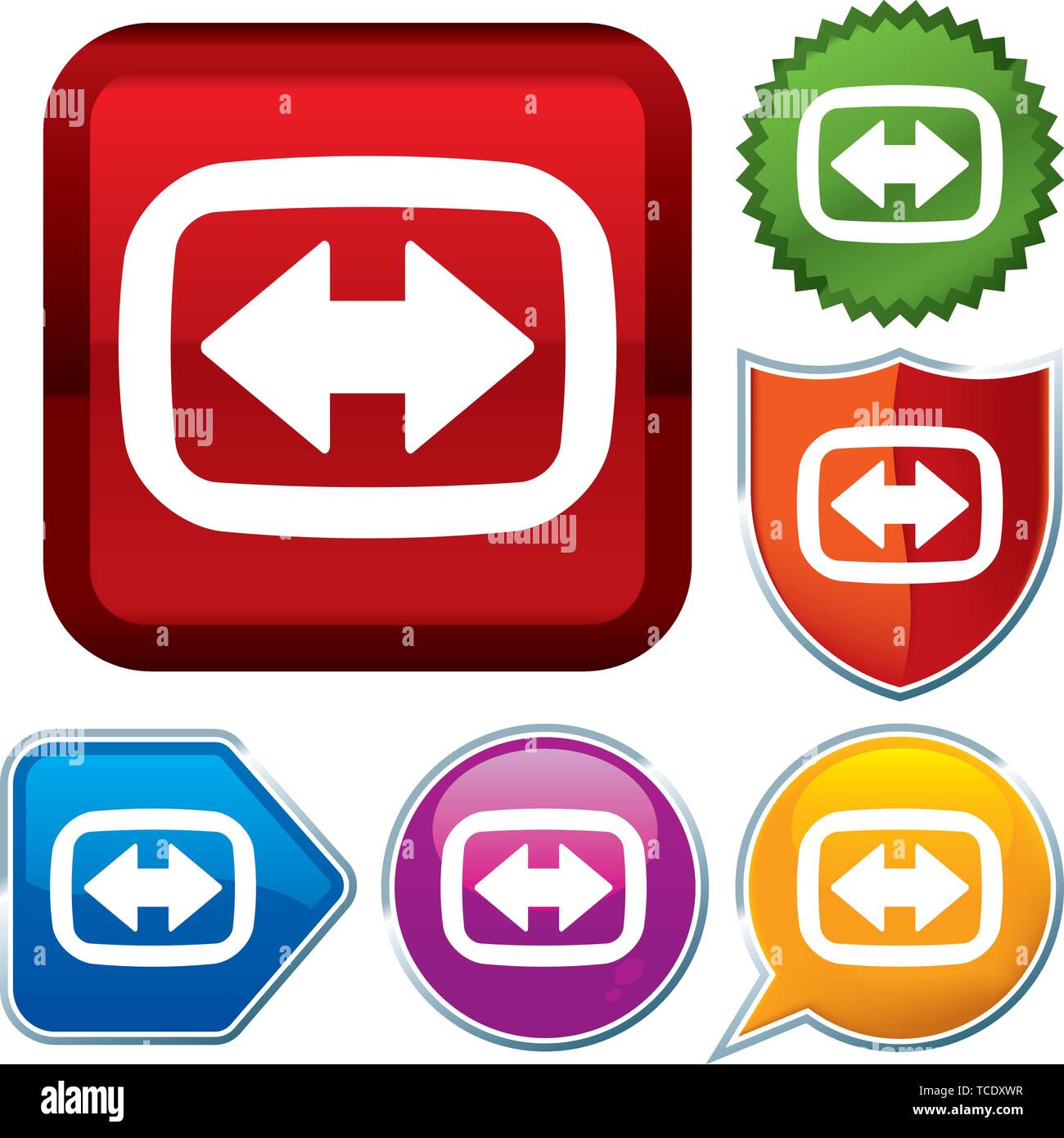 Expand Icon Vector High Resolution Stock Photography and Images - Alamy