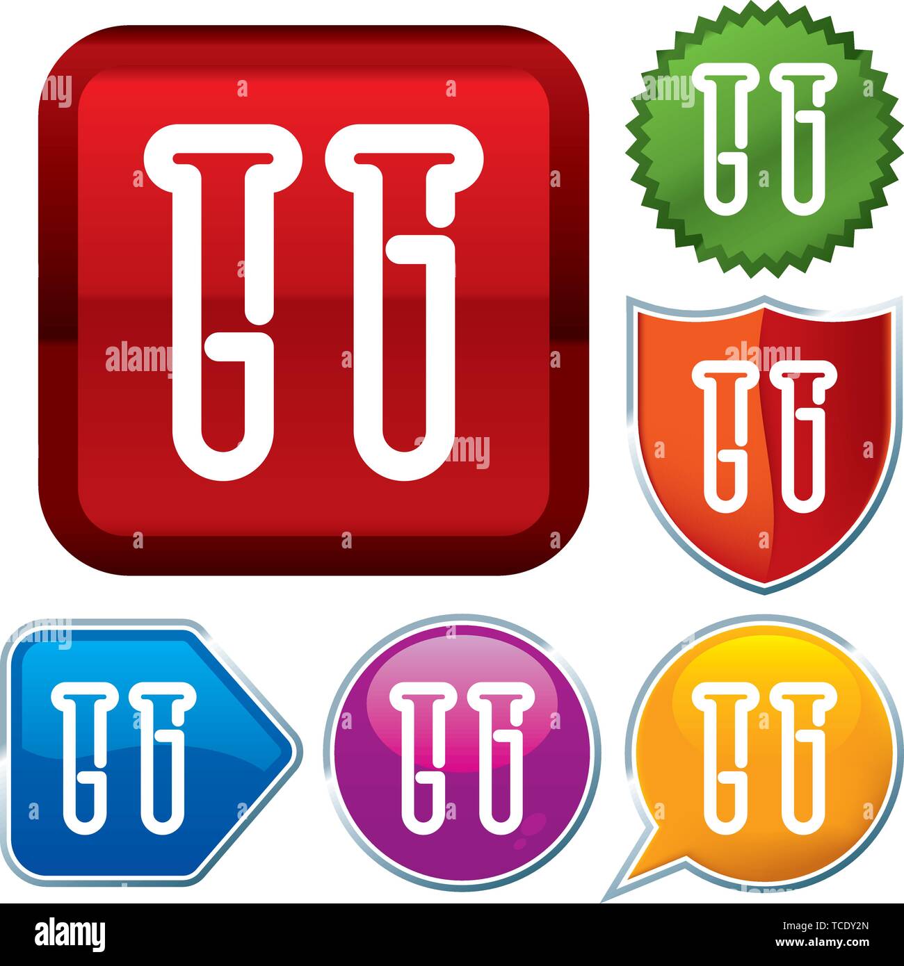 Plain white tube on Stock Vector Images - Alamy