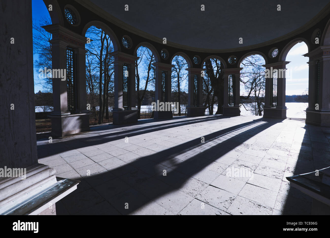 Haga Echo Temple (Ekotemplet), Hagaparken, Solna, Stockholm, Sweden ...