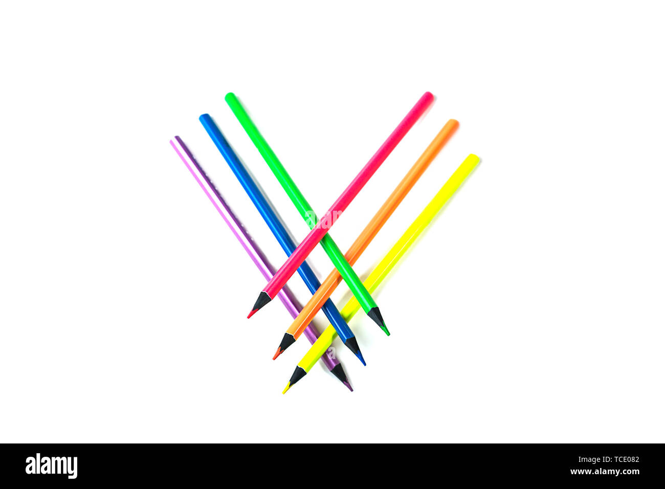 Minimal workspace copy space Cut Out Stock Images & Pictures - Alamy