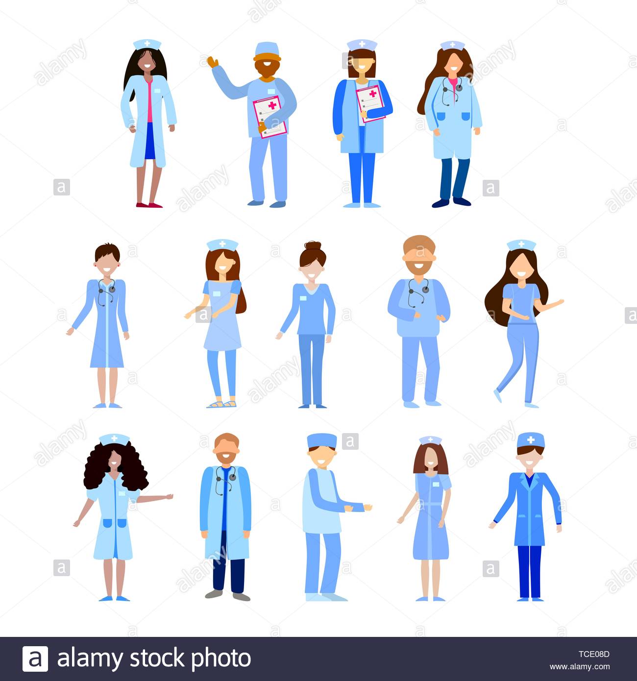 Staff Cut Out Stock Images & Pictures - Alamy
