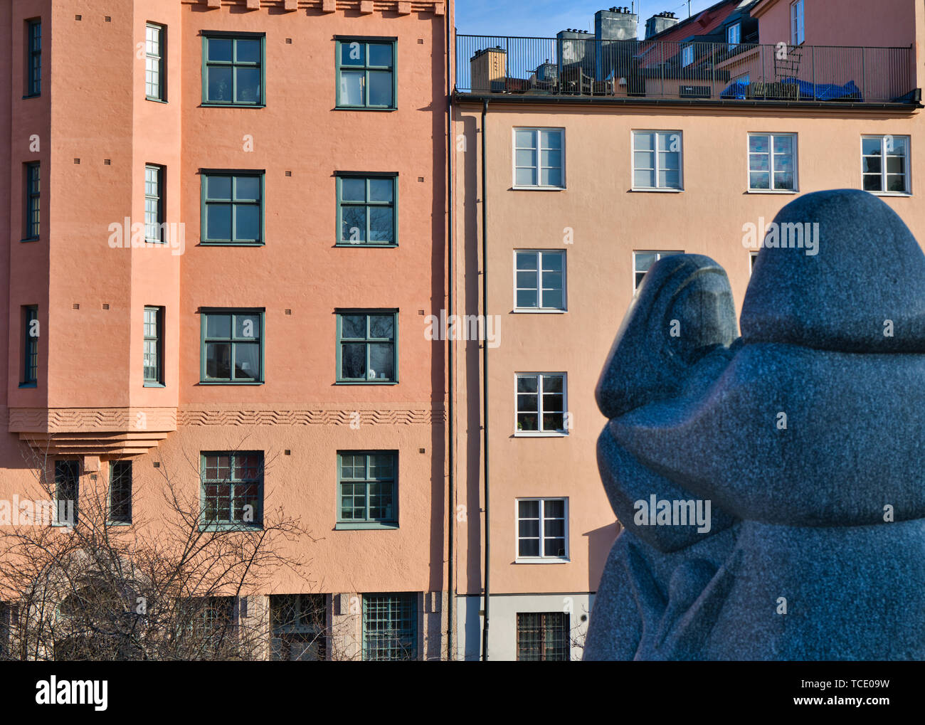 The Wonder granite sculpture, a memorial to Swedish educator and social ...