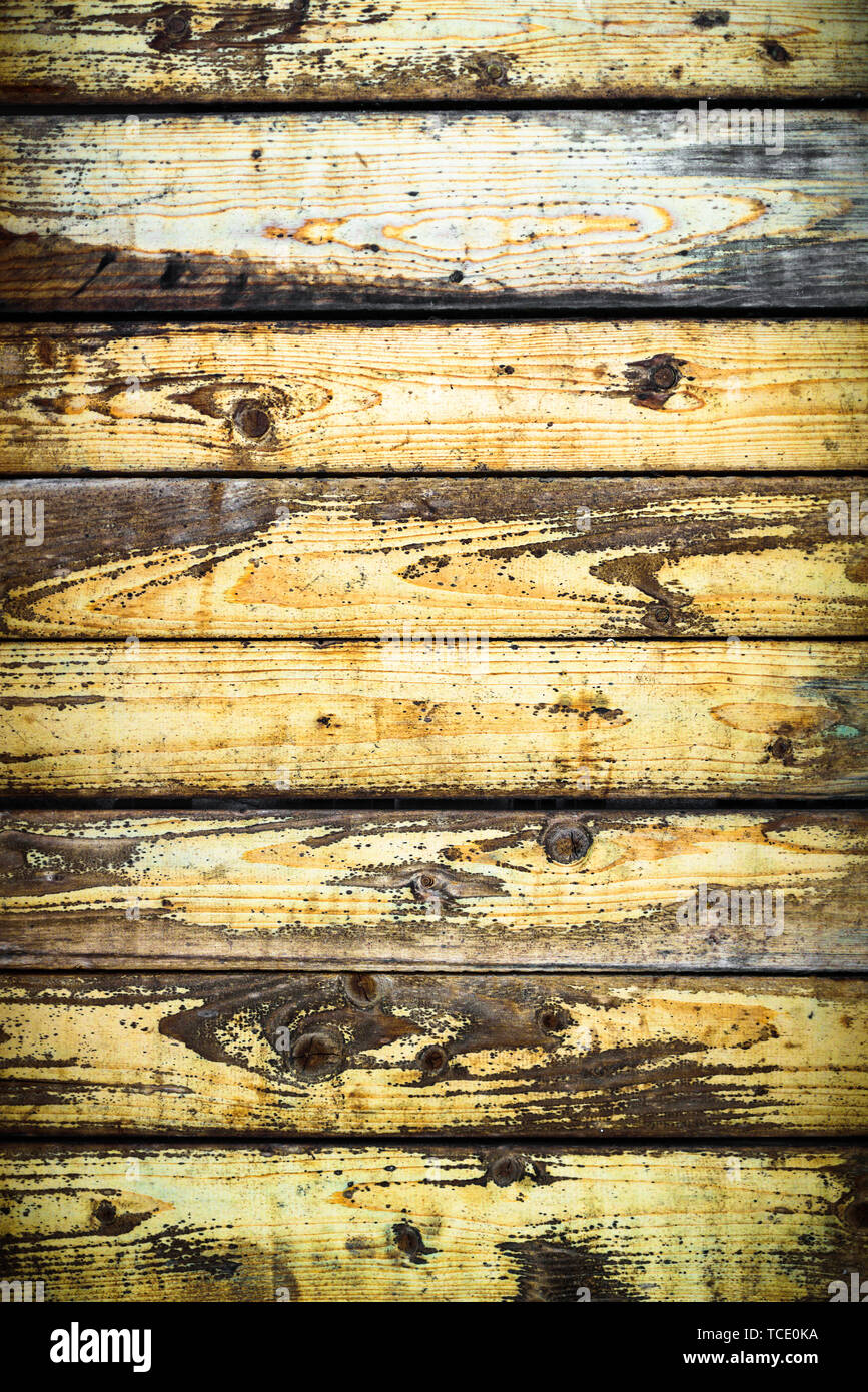 Old wooden background. Rustic, aged boards Stock Photo - Alamy