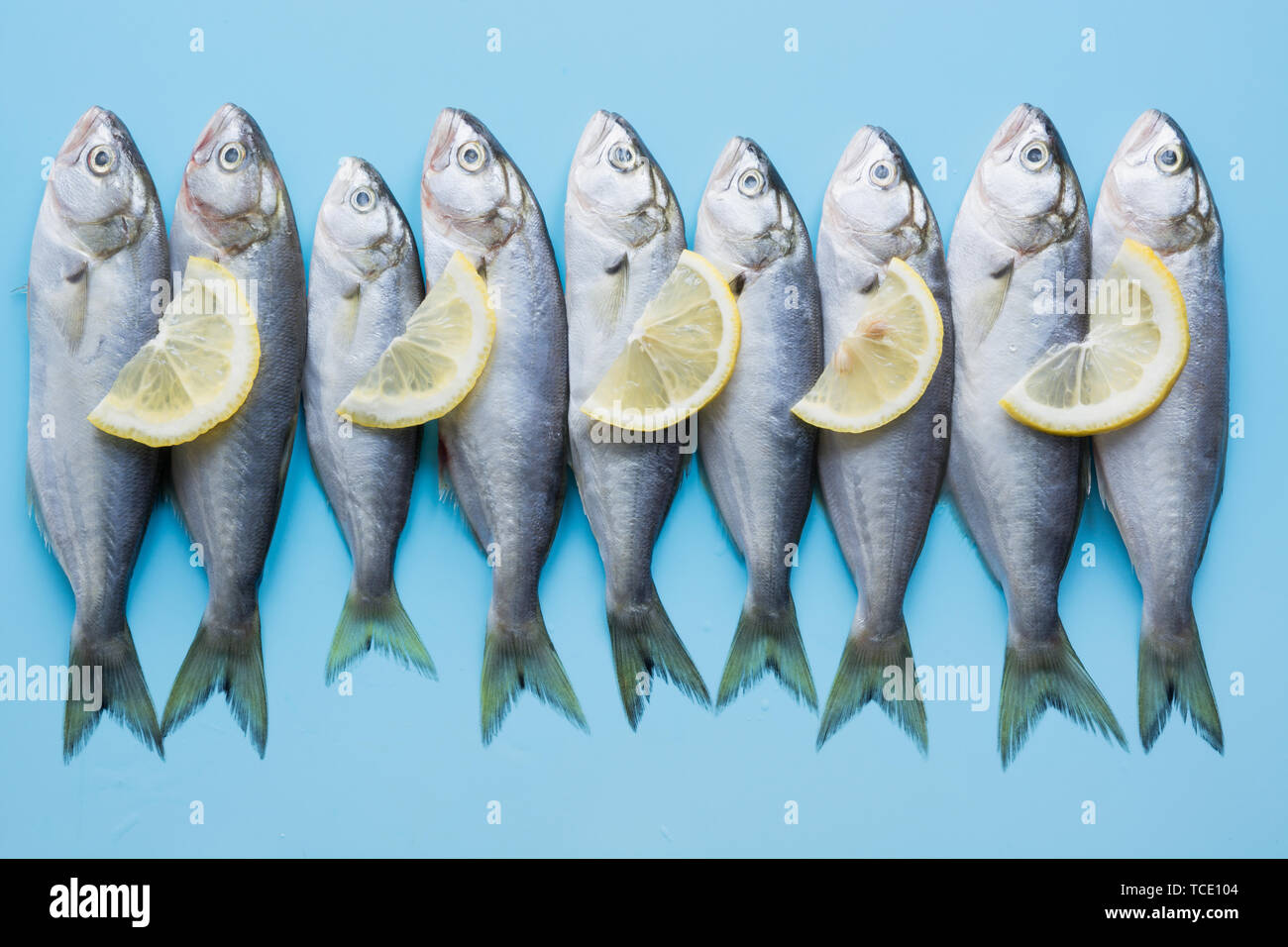 Silver flat fish sea hi-res stock photography and images - Alamy