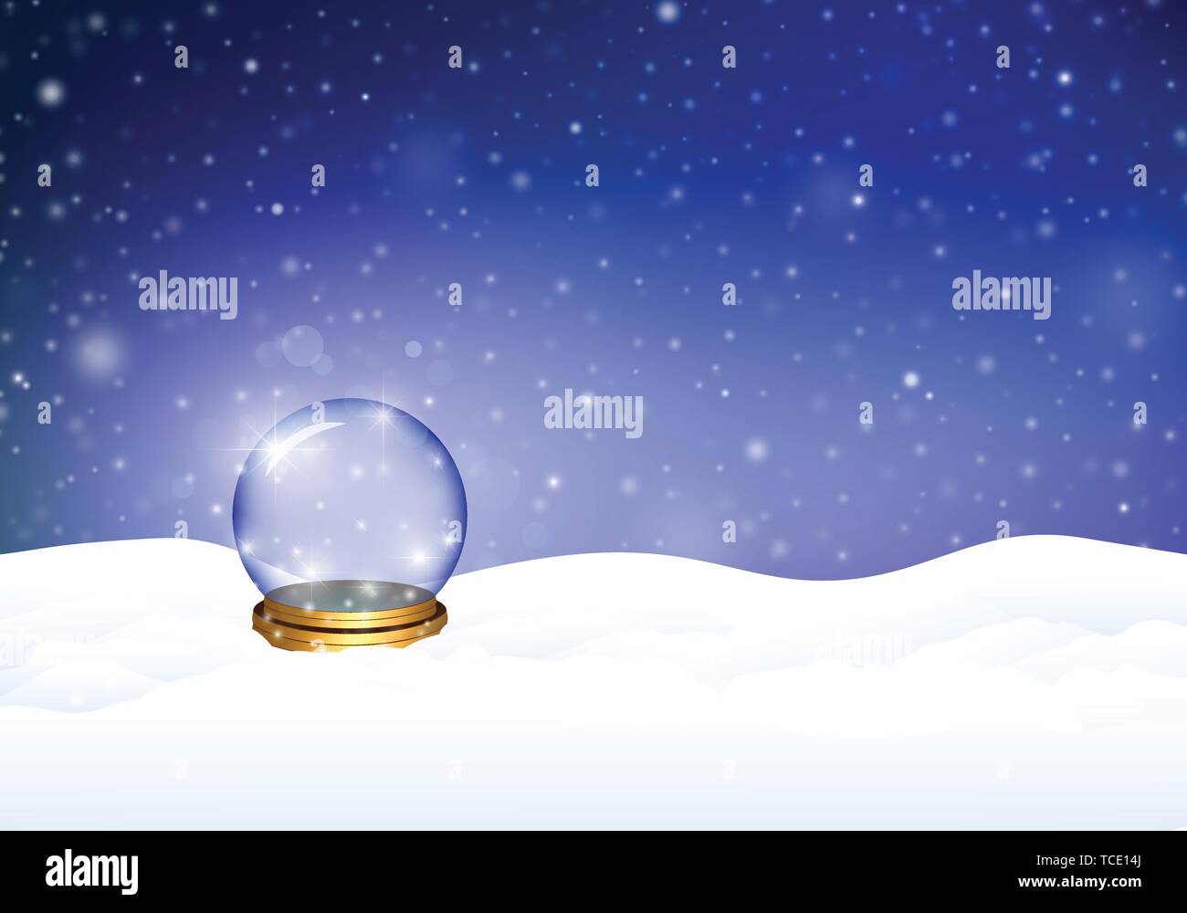 Snowflake gold transparent background Stock Vector Images - Alamy