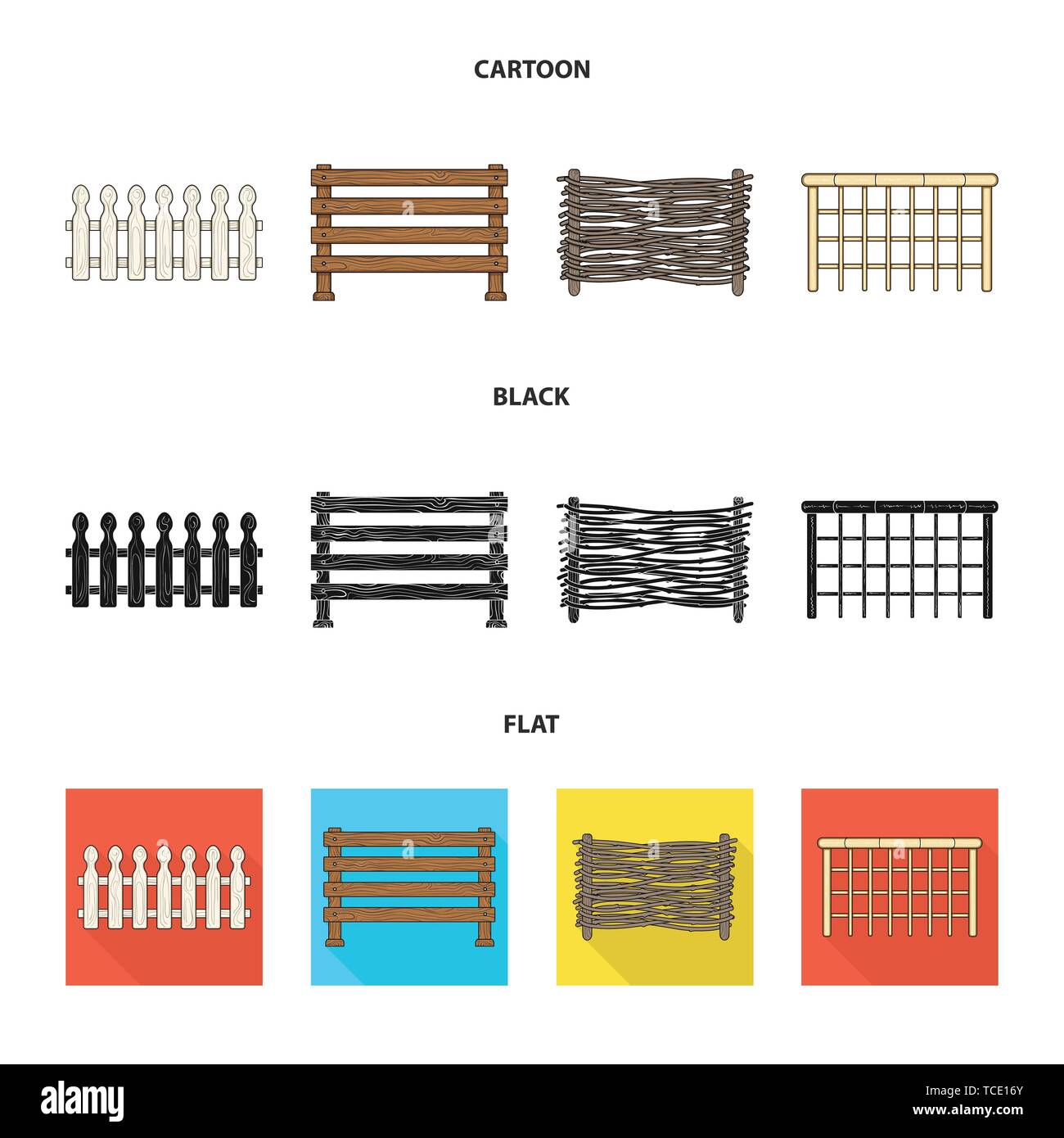 Old rustic metal gate Stock Vector Images - Alamy