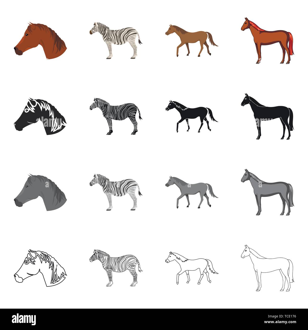 Running Cowboy Clipart