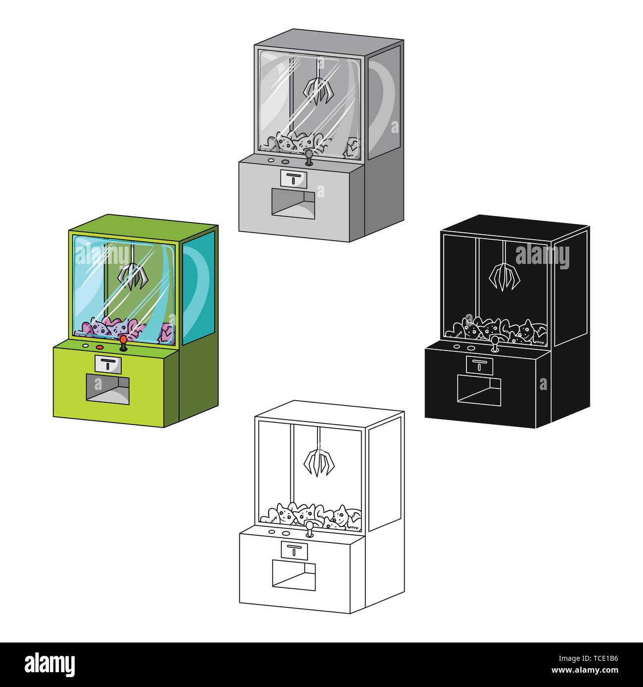 Crane operation Stock Vector Images - Alamy