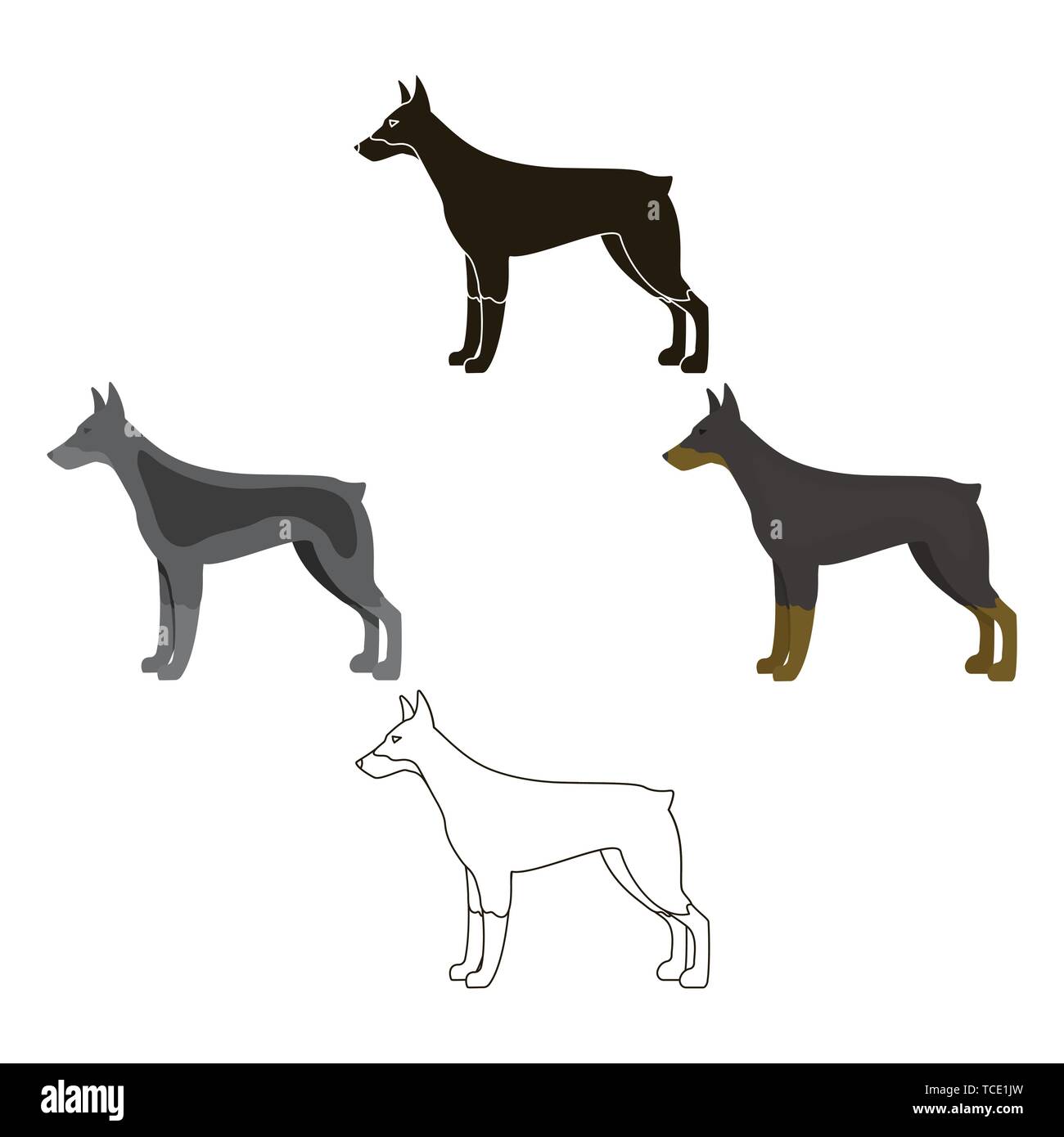 abstract,animal,art,background,breed,canine,cartoon,black,design ...