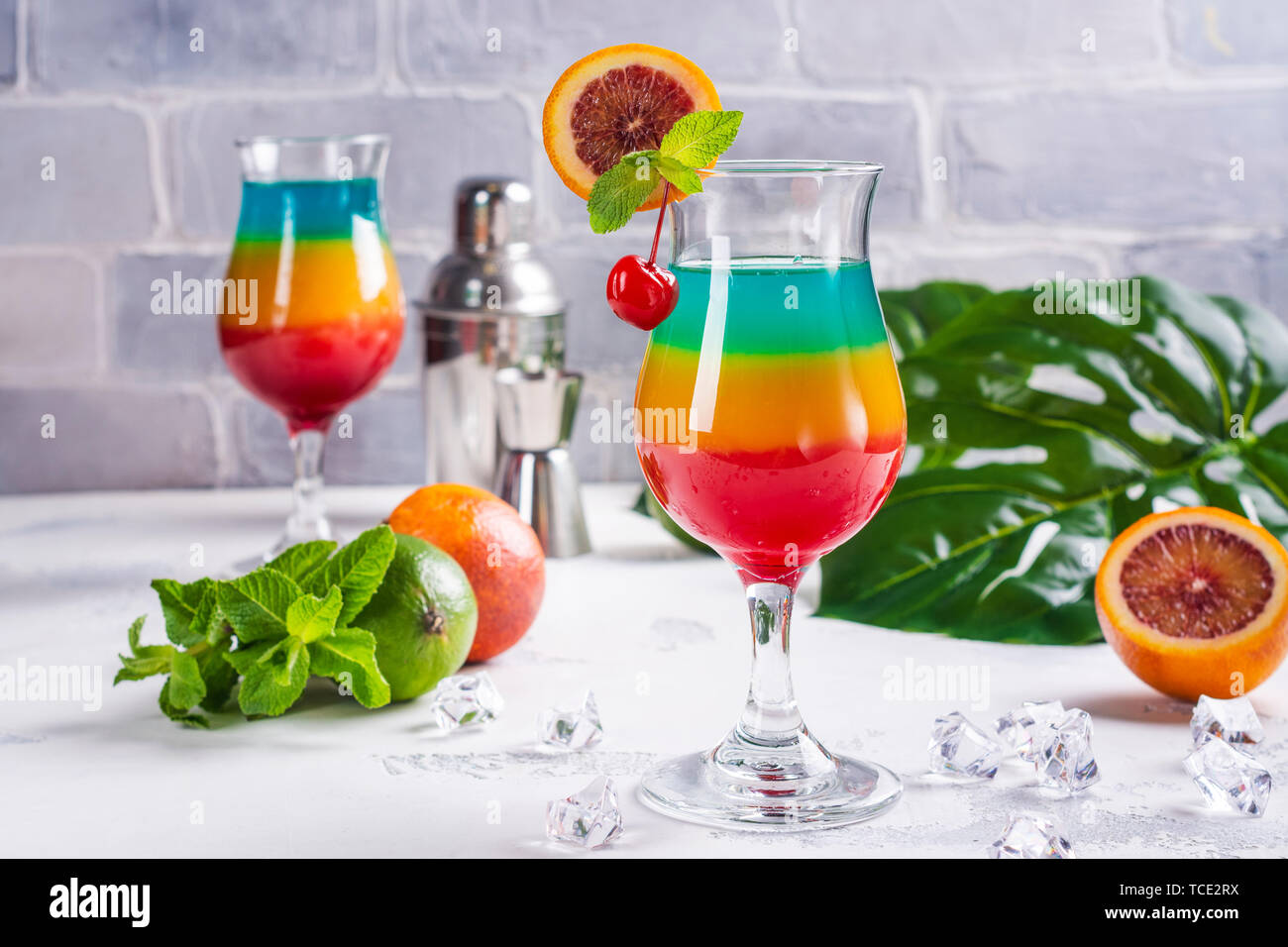 Rainbow bar sunset hi-res stock photography and images - Alamy