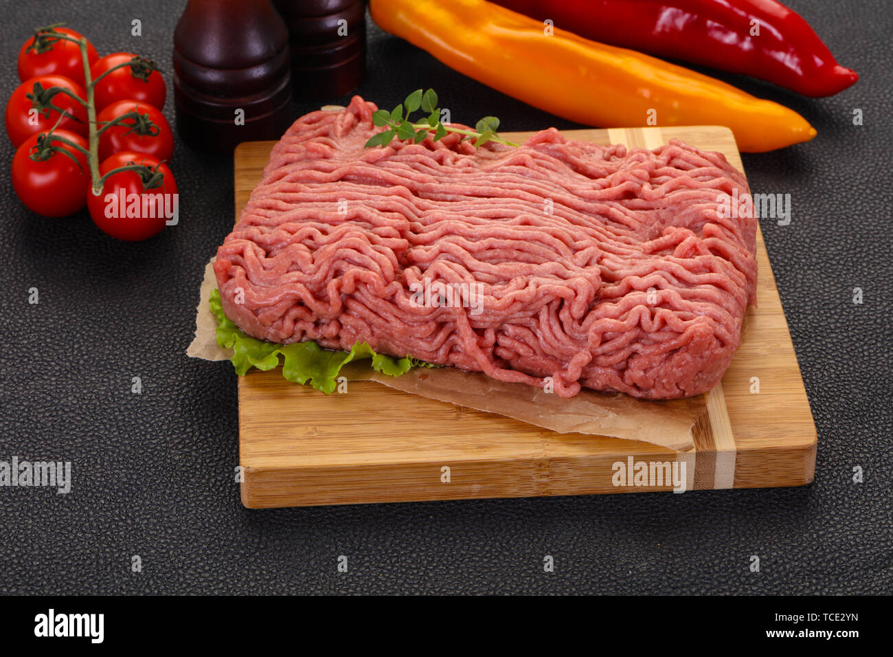 Raw turkey minced meat for cooking Stock Photo - Alamy
