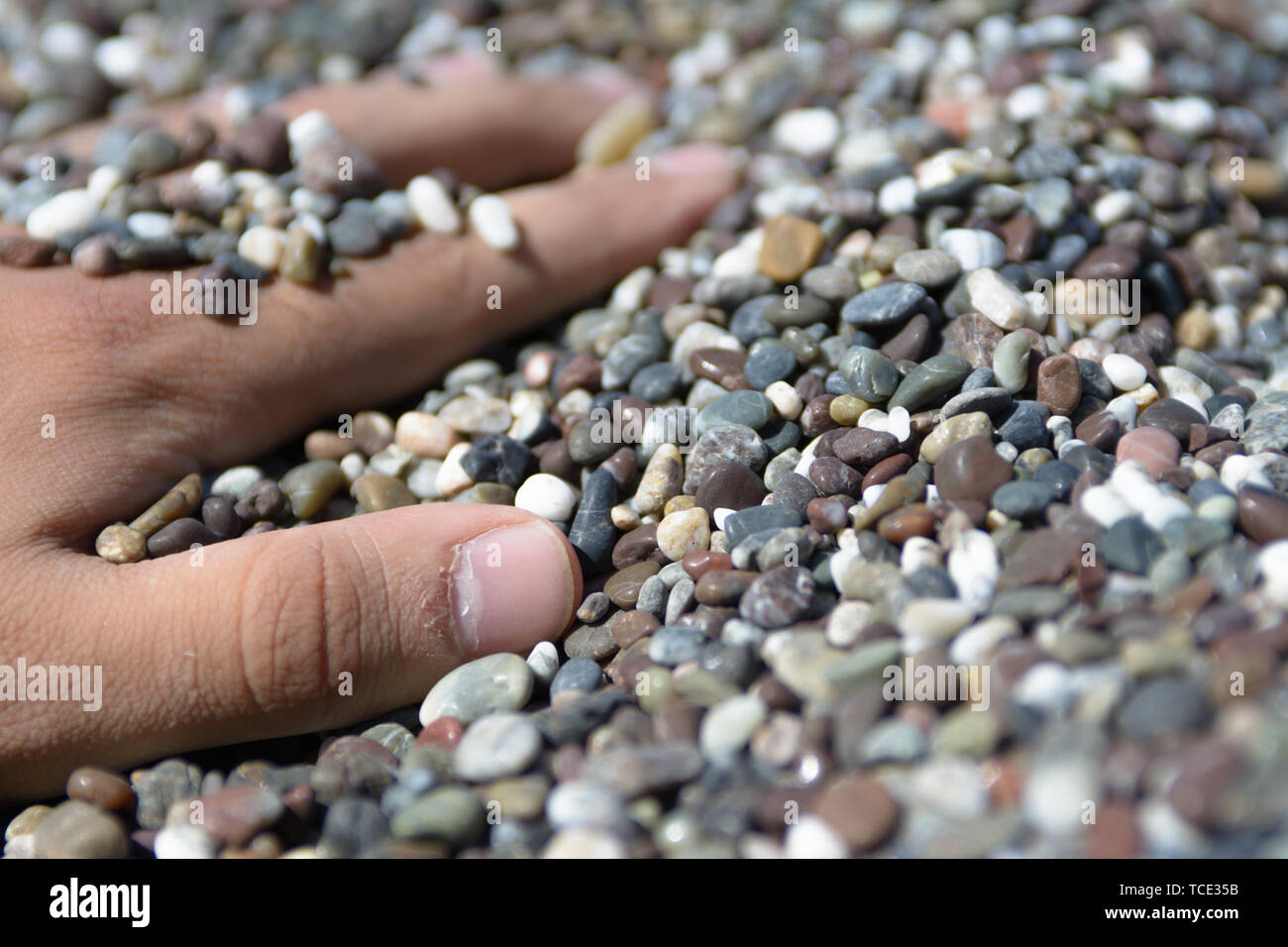 Man buried sand beach hi-res stock photography and images - Alamy