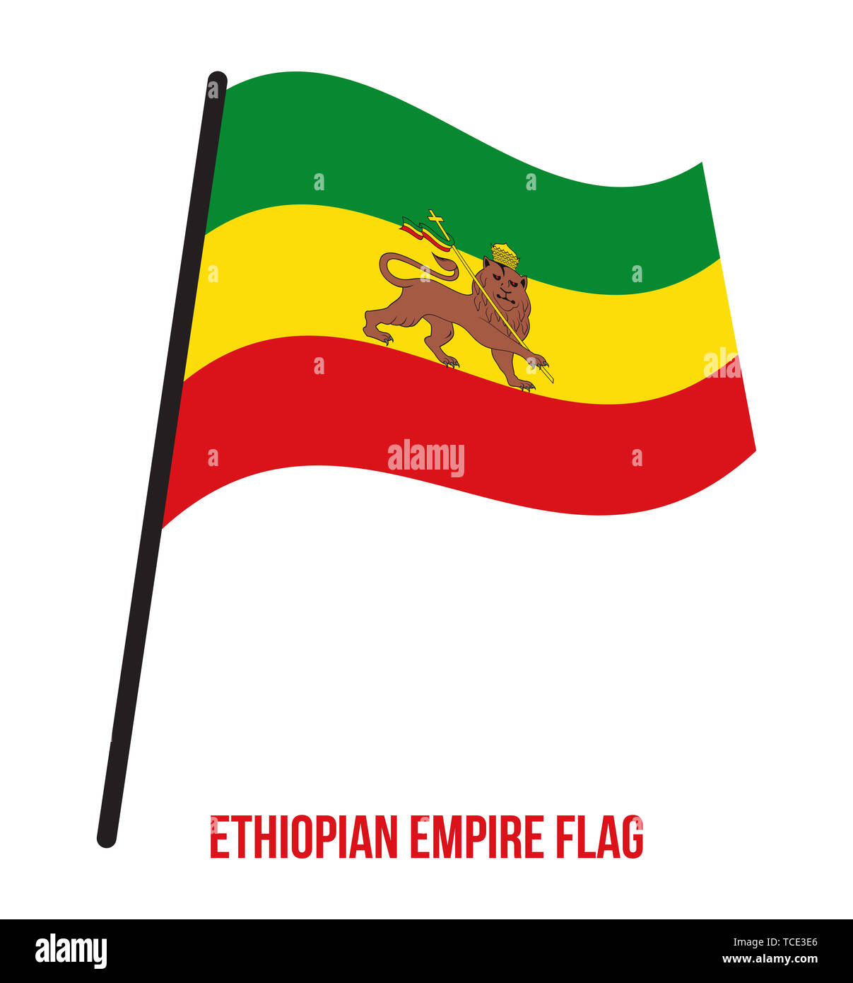 Ethiopia Flag 1974