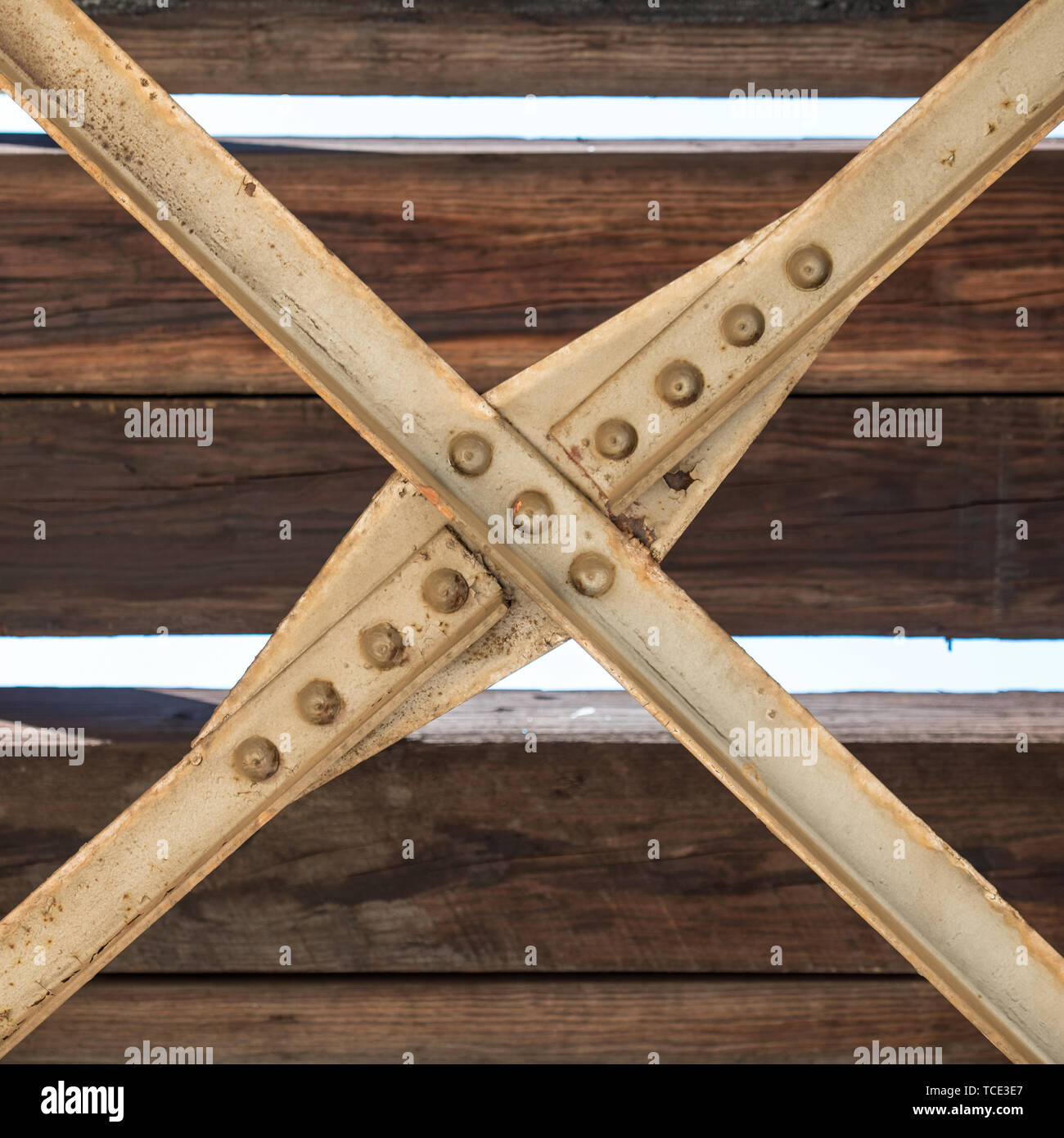 rivets and iron Stock Photo - Alamy