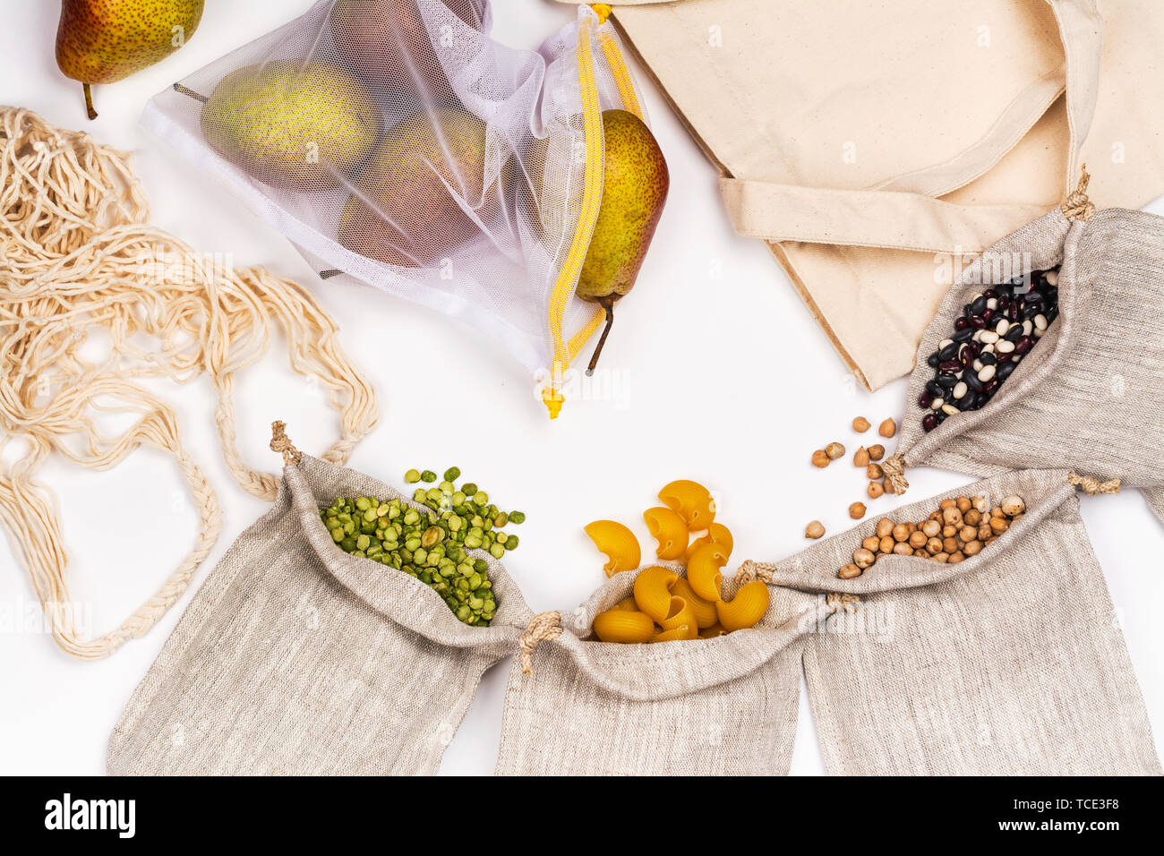 Zero waste background Stock Photo - Alamy